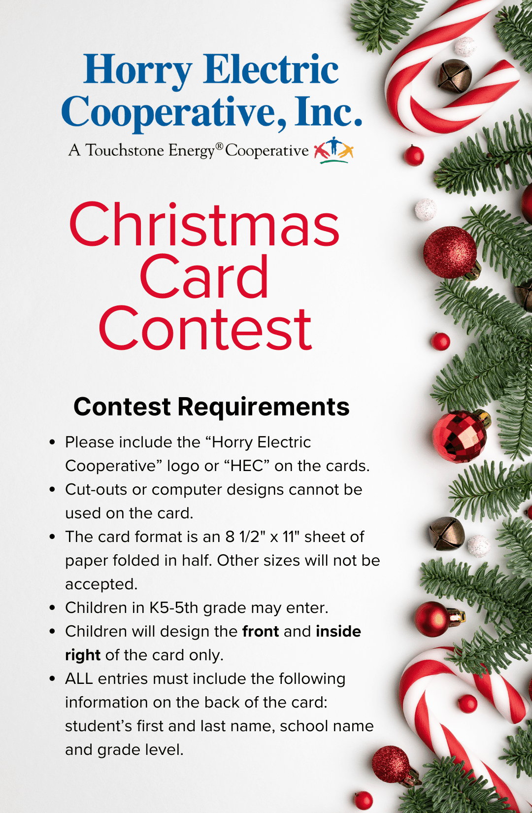 2025 Christmas Card Contest - Horry Electric Cooperative, Inc.
